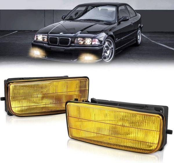 HALOGENY ZÓLTE BMW E36 91-98 JOM | Sklep internetowy Tomito.pl