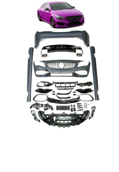 BODY KIT MERCEDES CLA C117 13-19 AMG STYLE | Sklep internetowy Tomito.pl