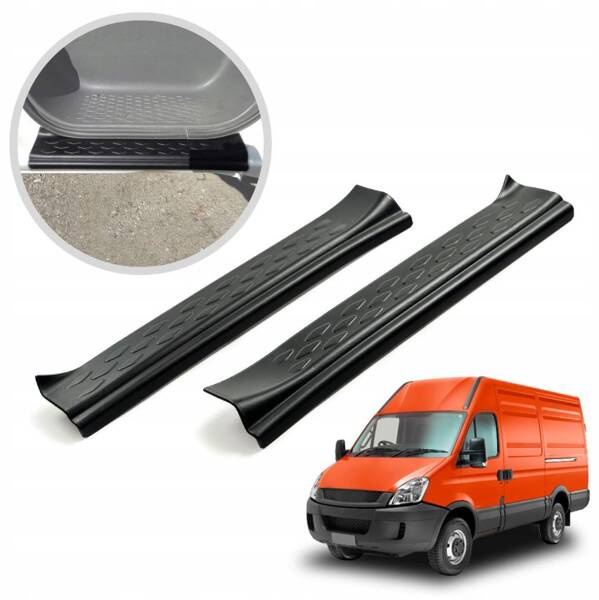 Nakładki ochronne na progi listwy progowe do IVECO DAILY 2006-2014 | ABS | Sklep internetowy ...
