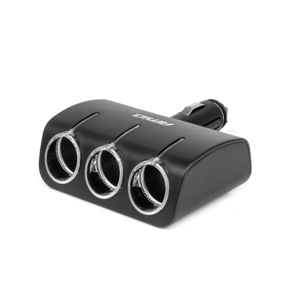 Rozdzielacz gniazda zapalniczki 12V 24V 120W 90° AMIO-04358 | Sklep internetowy Tomito.pl