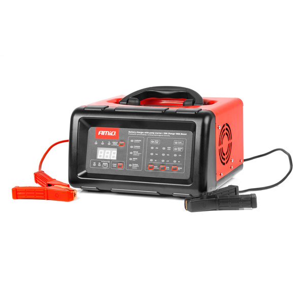 Prostownik cyfrowy z funkcją rozruchu booster jump starter 20A 6V 12V ...