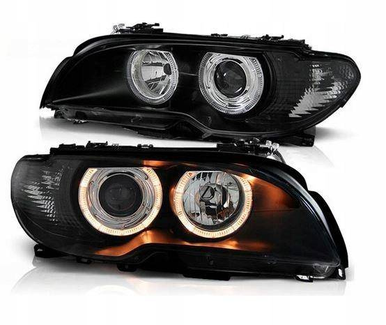 Lampy przednie reflektory BMW E46 Coupe Cabrio ANG | Sklep internetowy Tomito.pl