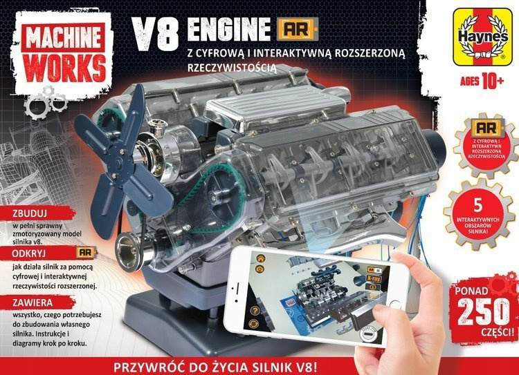 Model Silnika Haynes V8 engine model do składania V8 | Sklep ...